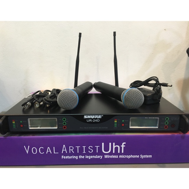 ไมค์ลอยคู่ UR24D mini สัญญาณไกล เสียงดีมาก - phoosa - ThaiPick