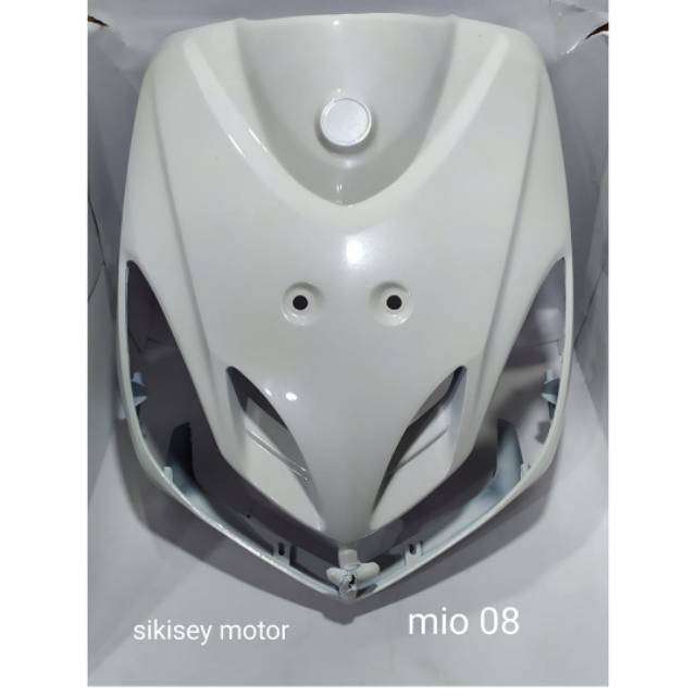 ฝาครอบโล่ด้านหน้า Mio 08. สีขาว - sikiseymotor99.th - ThaiPick
