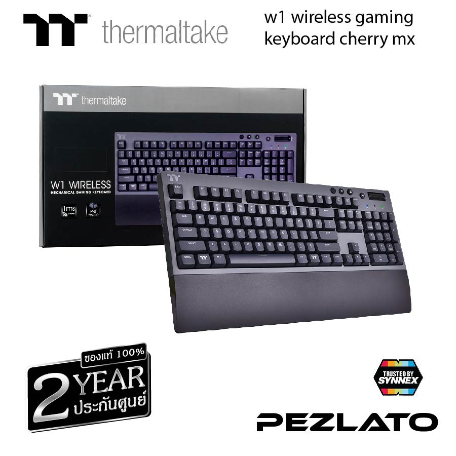 TT thermaltake W1 WIRELESS Gaming Keyboard Cherry MX | Shopee Thailand
