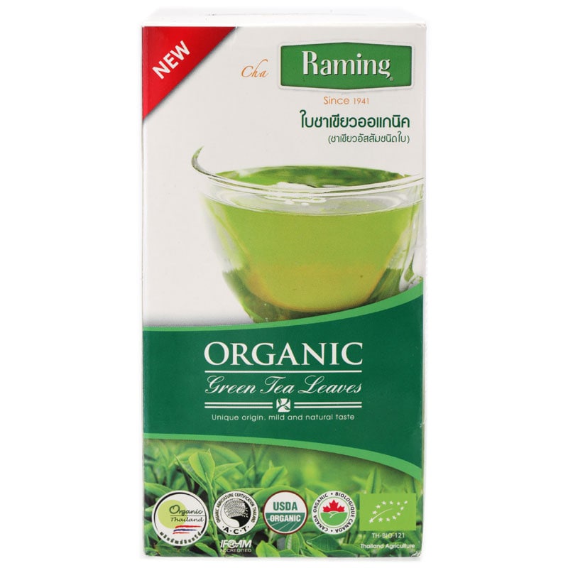 Promotion Free Delivery Raming Green Tea Organic Leaves 70g.Cash on ...