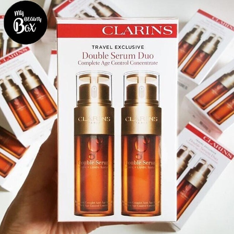 ️แพคเกตใหม่ล่าสุด ️ Clarins Double Serum Complete Age Control Concentrate 30ml ***แพคเกจของหิ้ว ...