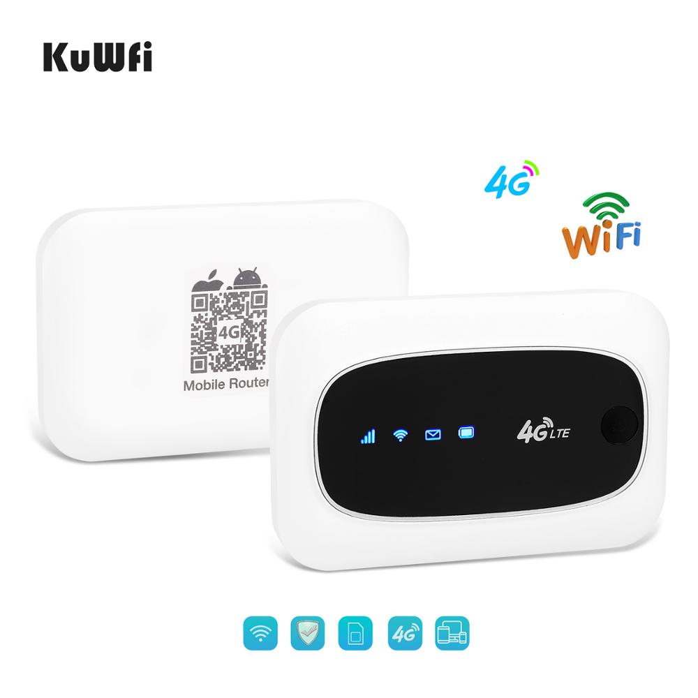 KuWFi 4G Wifi Router 4G FDDTDD LTE Routers 150Mbps Pocket Wifi Mini ...