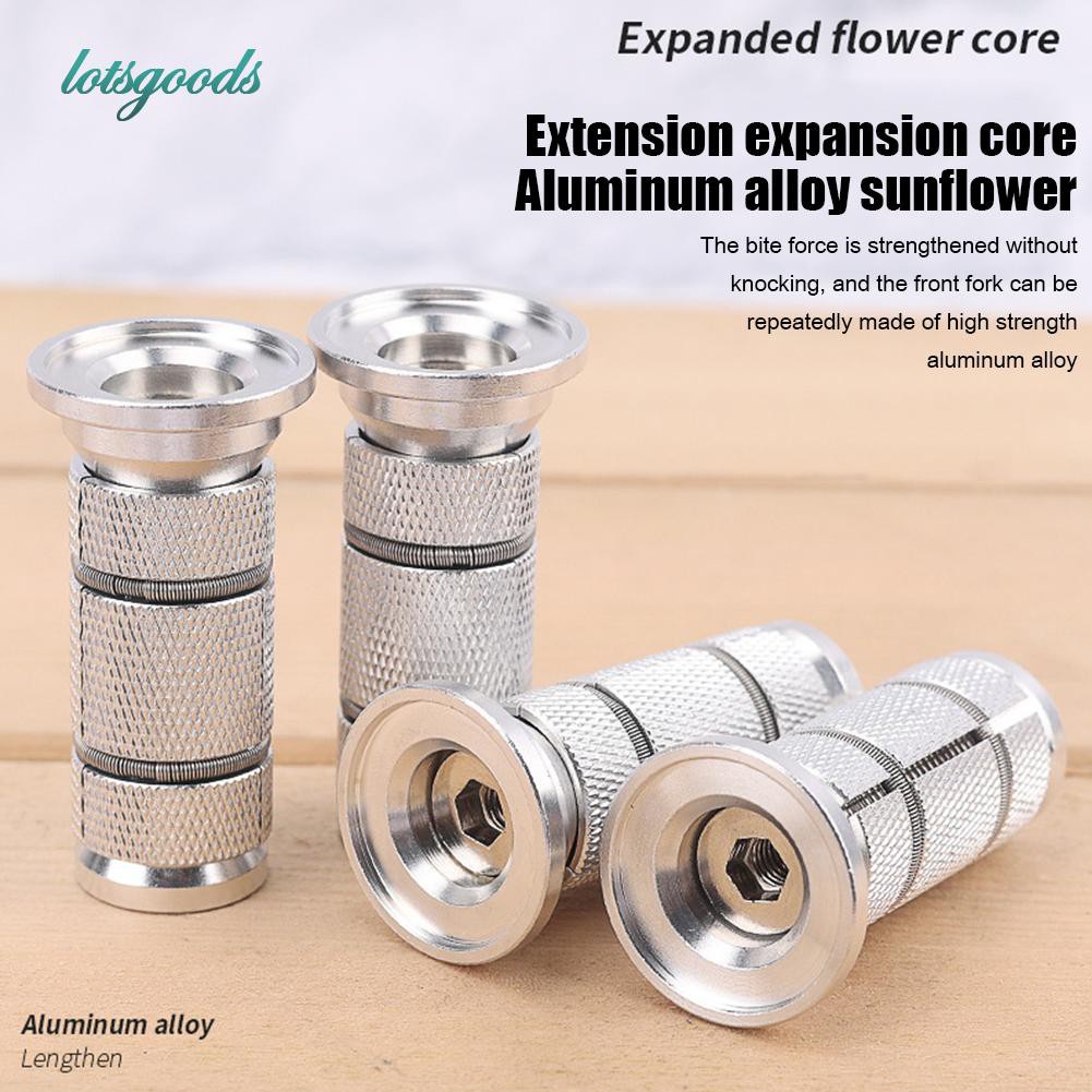 (Lo) อุปกรณ์เสริมจักรยานเสือภูเขาชุดหูฟัง Expander Stem Top Cap ...