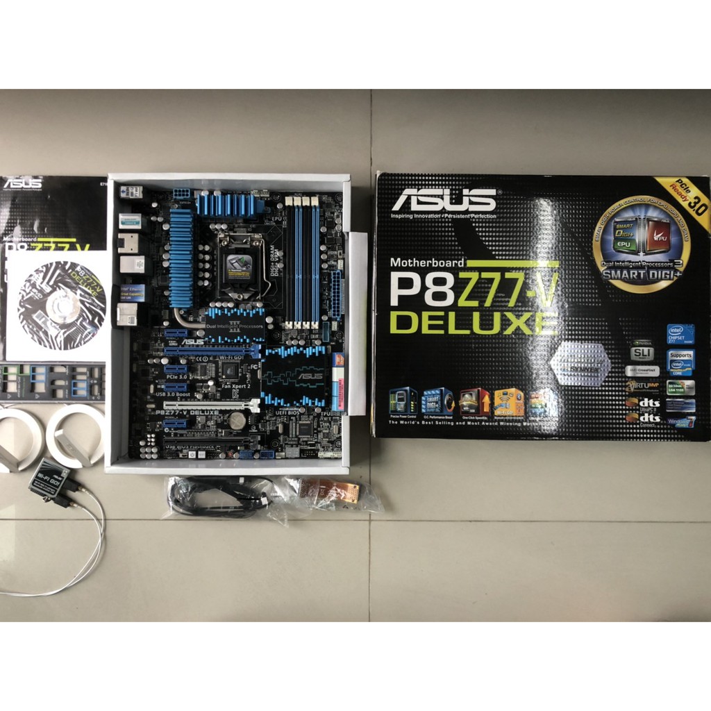ASUS P8Z77-V DELUXE WIFI LGA1155 ตัวท็อป | Shopee Thailand