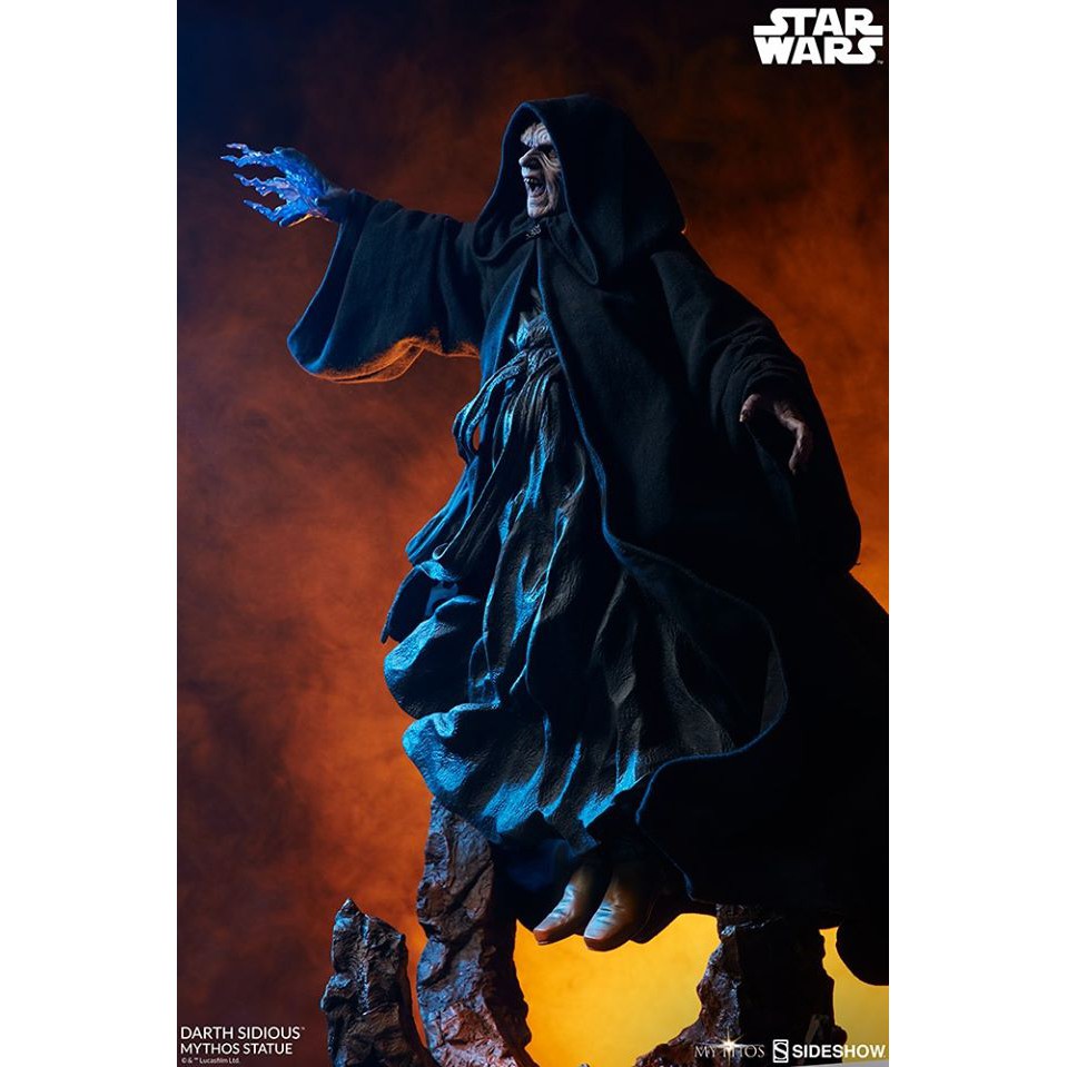 Star Wars Darth Sidious Mythos Statue by Sideshow Model Toy ...