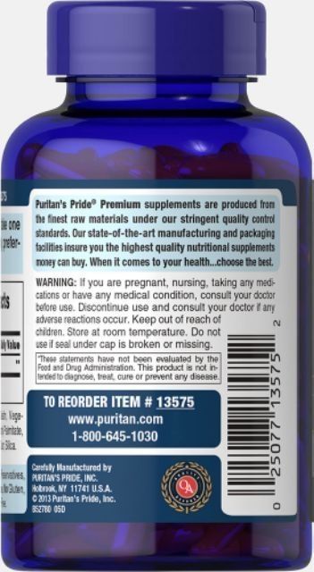 พร้อมส่ง แท้ Puritans Pride Alpha Lipoic Acid (ALA) 300 mg 60 และ 120 ...