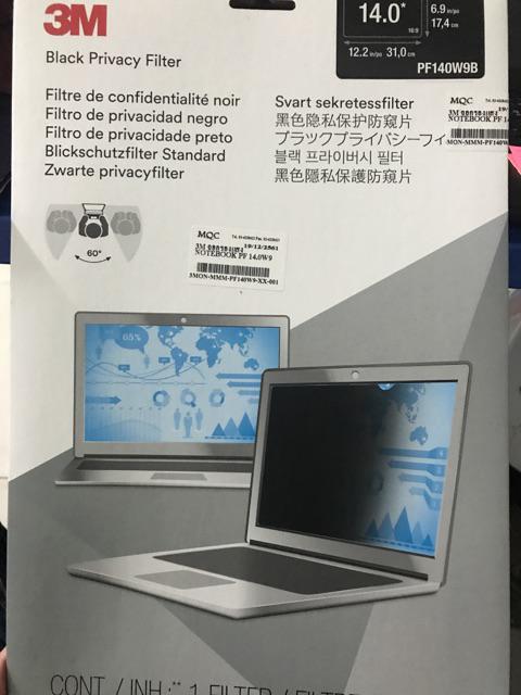 3M Privacy Filter PF14.0W9 กรองแสงพร้อมป้องกันการมองเห็นจากบุคคลรอบข้าง | Shopee Thailand