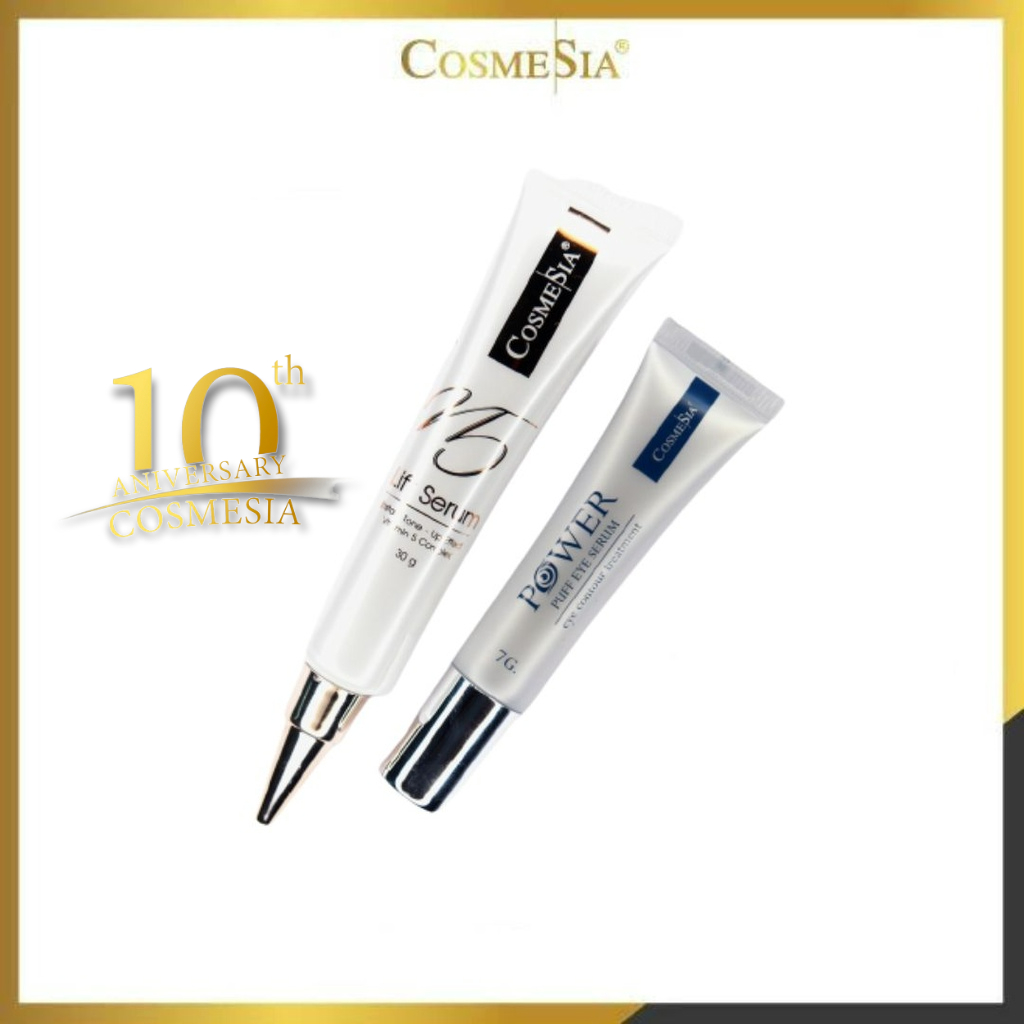 Cosmesia V.5Lift Serum30gPower Puff Eye Serum7g ยกกระชับใบหน้าบำรุงรอบ ...