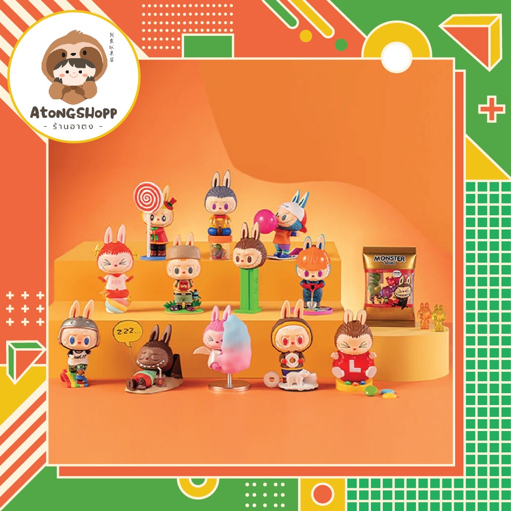 Pop Mart-The Monsters Candy Labubu (Set) | Shopee Thailand