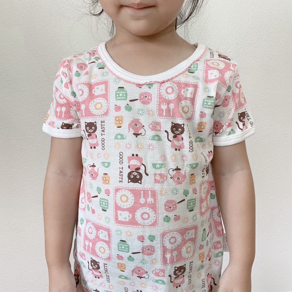 Tu Sens Bon เสื้อยืดแขนสั้นสำหรับเด็กผู้หญิง 1ถึง3 ขวบ มี5ไซส์ 6ลาย ...