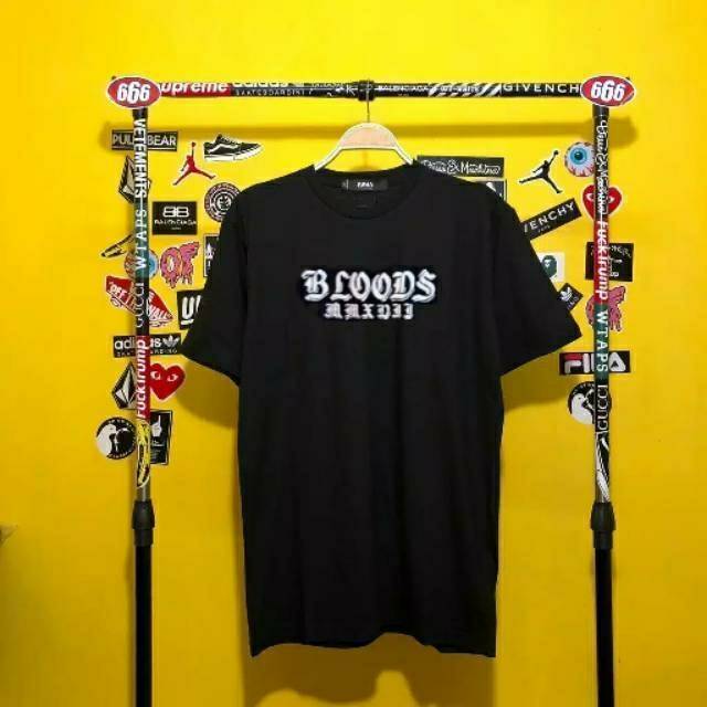 0106 เสื้อยืดลาย Bloods Distro - Problem - Racinghell - Racinghell ...