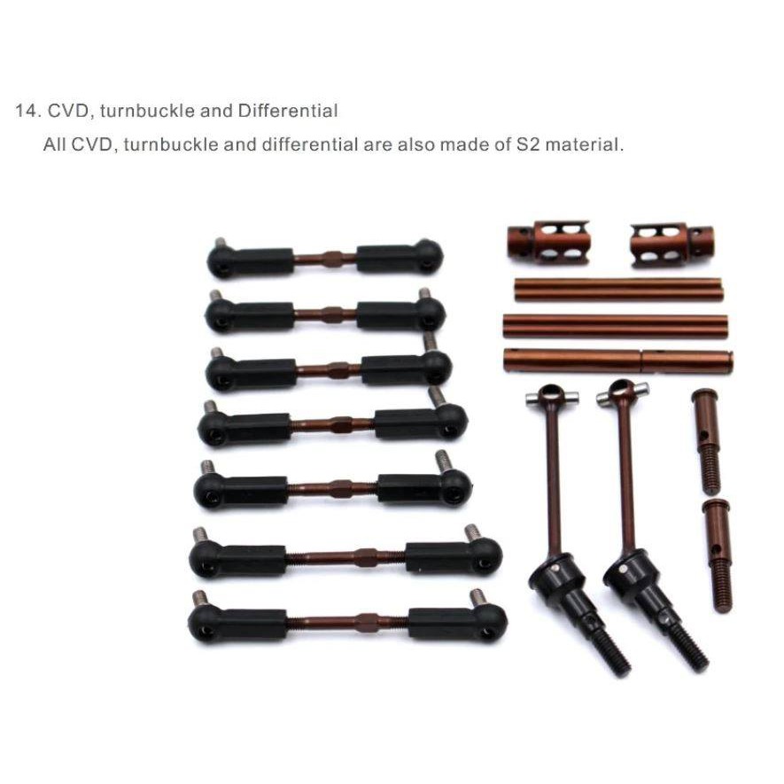 ชุดประกอบ โครงเปล่า รถบังคับวิทยุ ดริ๊ฟ ระดับแข่งขัน ยี่ห้อ SNRC รุ่น DRR-01 ระบบขับเคลื่อนล้อ ...