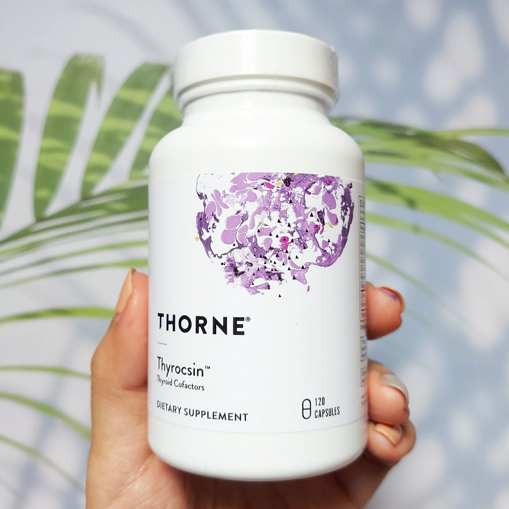ผลิตภัณฑ์เสริมอาหาร ไทรอยด์ Thyrocsin Thyroid Cofactors 120 Capsules ...