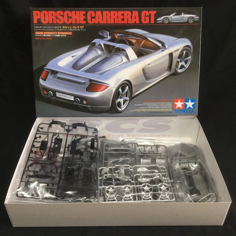 New TAMIYA 24275 ชุดประกอบจำลองมาตราส่วน 124 PORSCHE CARRERA GT โมเดล ...