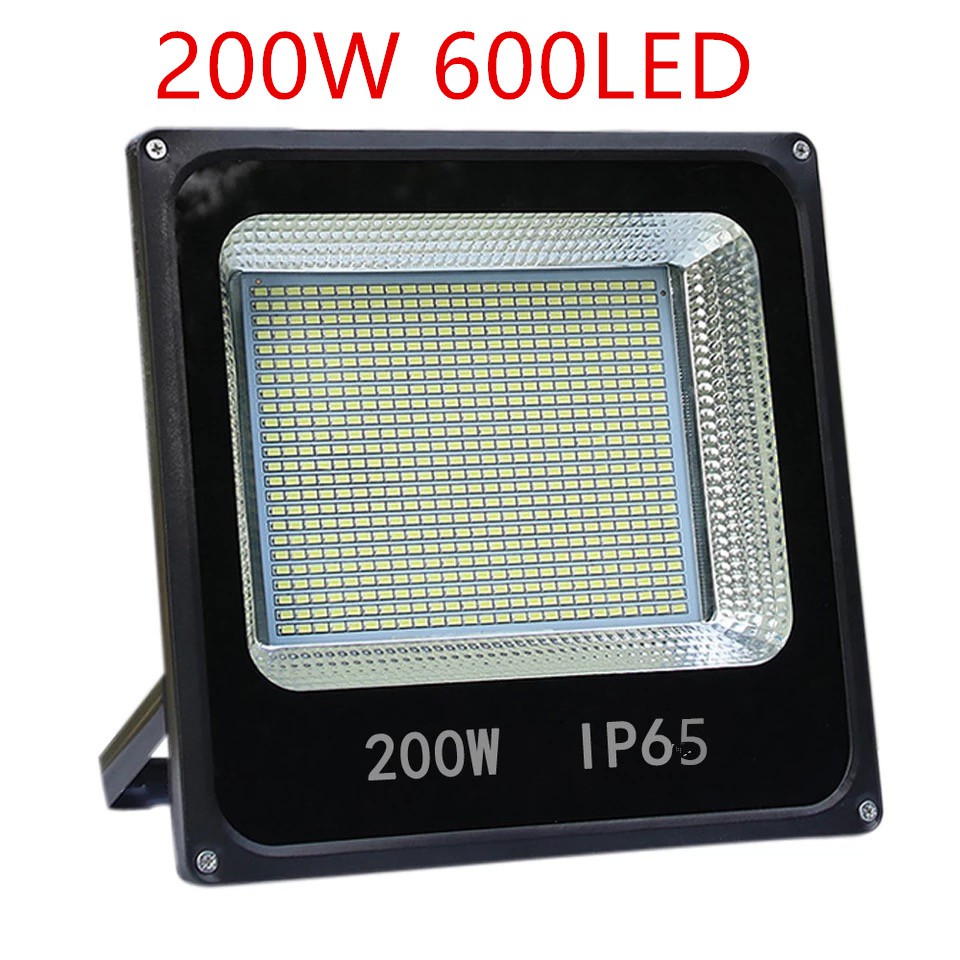สปอตไลท์ ไฟสว่าง Spotlight LED 200W 600LED AC 220V (ใช้ไฟบ้าน220V) แสง ...