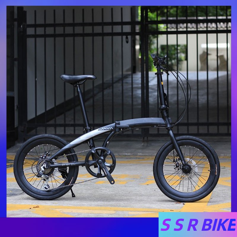 NEW JAVA ZELO Folding Bicycle 20-inch 7-Speed Shimano TX30 Aluminum ...