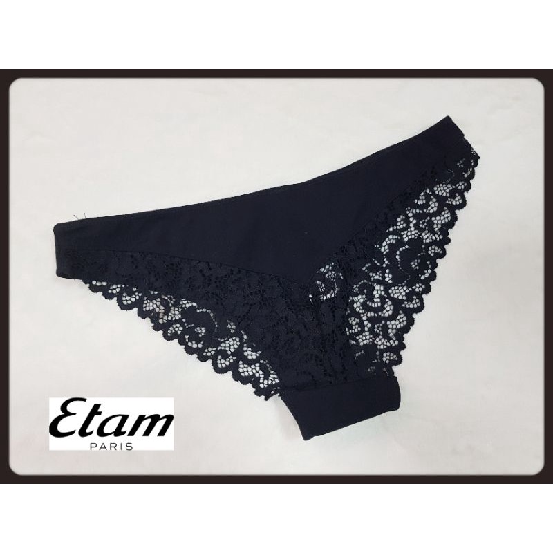 ETAM แพนตี้ L (40) XL (42) ลูกไม้ฝรั่งเศส ใส่สบาย ป้าย 790 - oddsandendsshop - ThaiPick