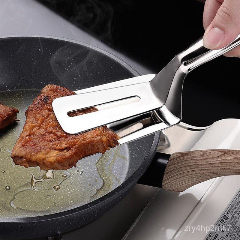 304 Stainless Steel Cooking Utensils Food Clip Insulation Clip Salad ...