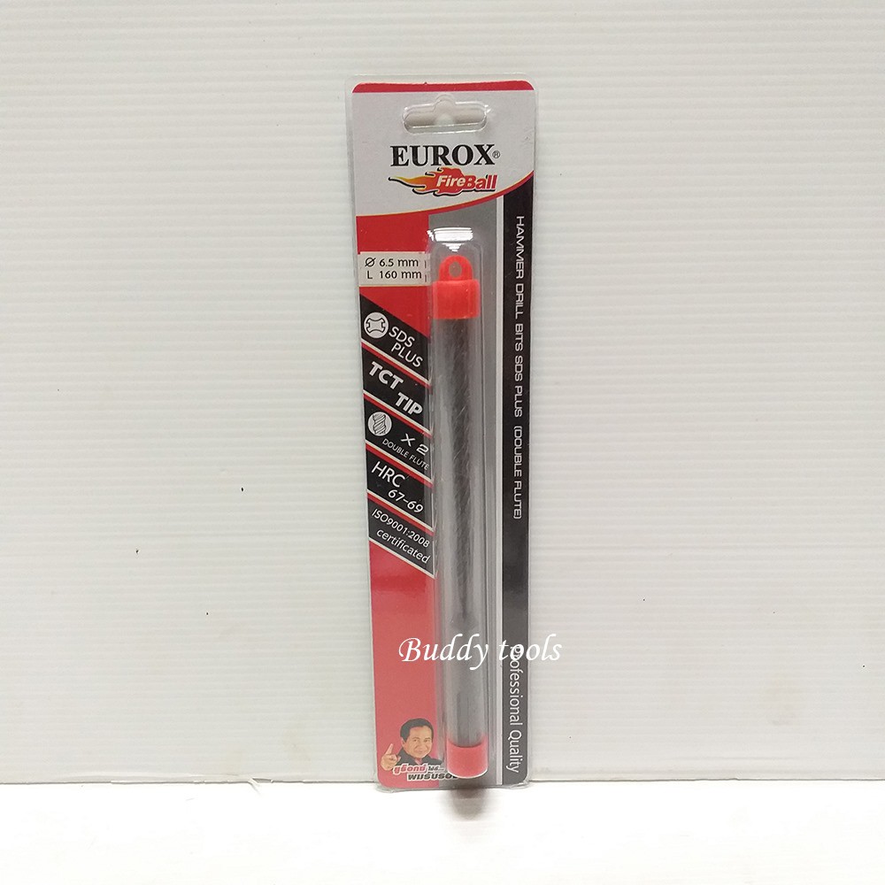 ดอกสว่านเจาะปูน ขนาด 6.5*160 มม. ดอกเจาะปูน ดอกเจาะคอนกรีต ดอกโรตารี่ SDS-PLUS EUROX | Shopee ...