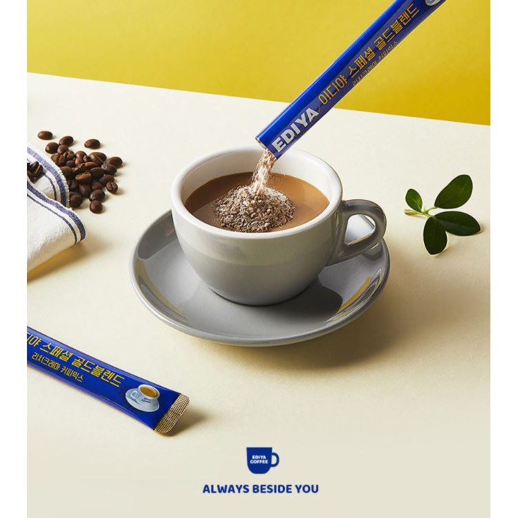 กาแฟเกาหลี ediya gold bland / ediya mocha Korean coffee แบ่งขาย no box ...
