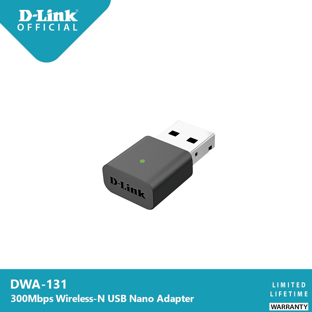 D-Link DWA-131 300Mbps Wireless-N USB Nano Adapter | Shopee Thailand