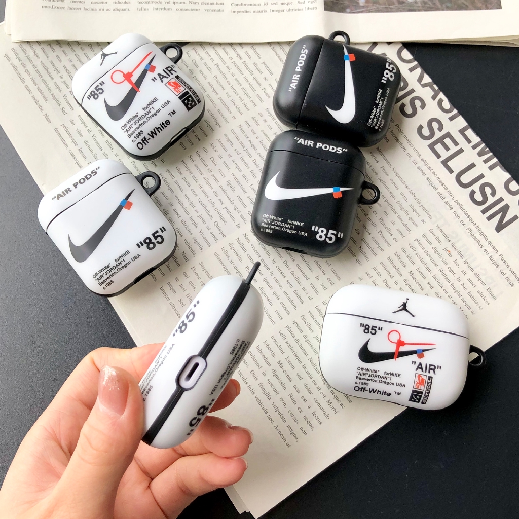 Bag AirPods Case For AirPods 1 2 3 Silicone Nike Wireless Bluetooth ...