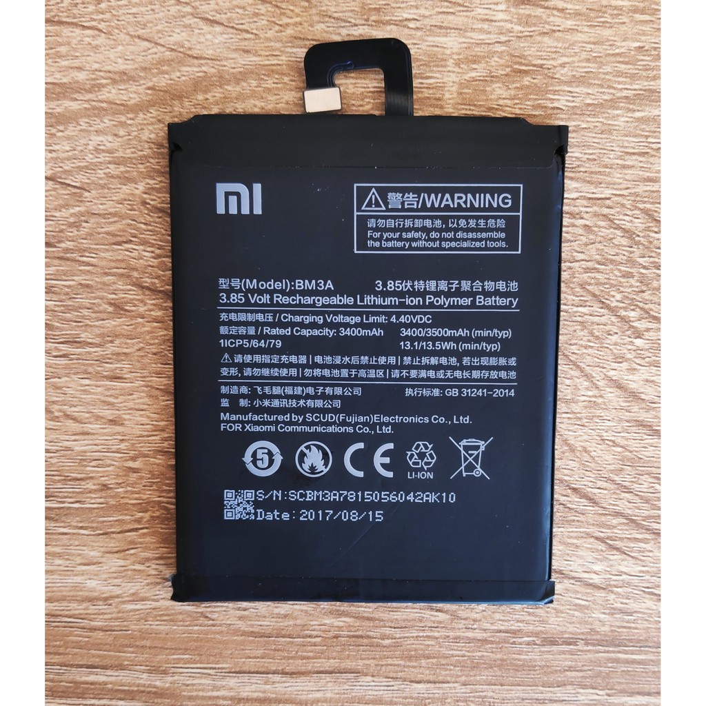 🐳 แบตเตอรี่ Xiaomi Mi Note3 Battery BM3A | Shopee Thailand
