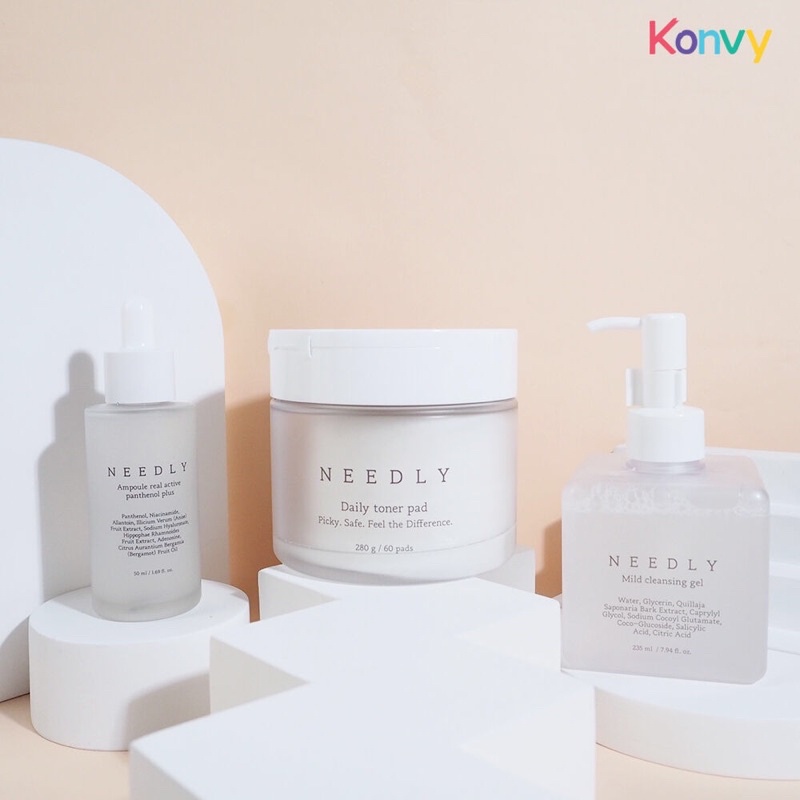 ราคาโปรกรุณาทักแชทก่อนสั่ง️Needly daily toner pad โทนเนอร์ นีสลี่ 60 ...