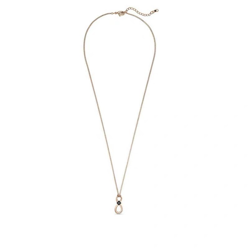 พร้อมส่ง【100%Original】Swarovski คริสตัล สร้อยคอแฟชั่น โรสโกลด์/แพลทินัม ...