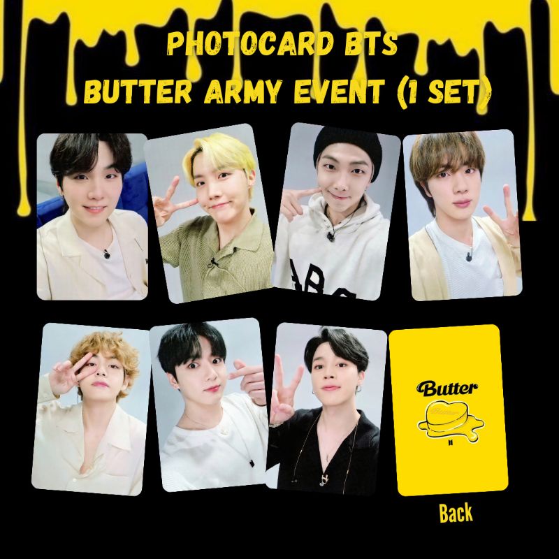 โฟโต้การ์ด Bts: ARMY Events BUTTER (1 ชุด) - kzone.shop.th - ThaiPick