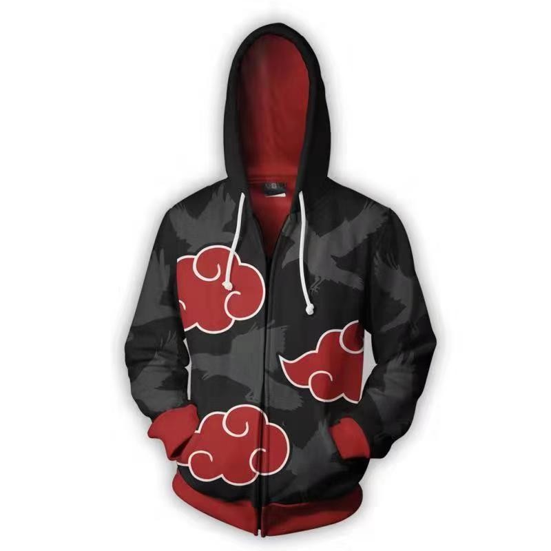 Unisex 3D Uchiha Itachi Sweater Hokage Ninjia Akatsuki Jacket Hoodies ...