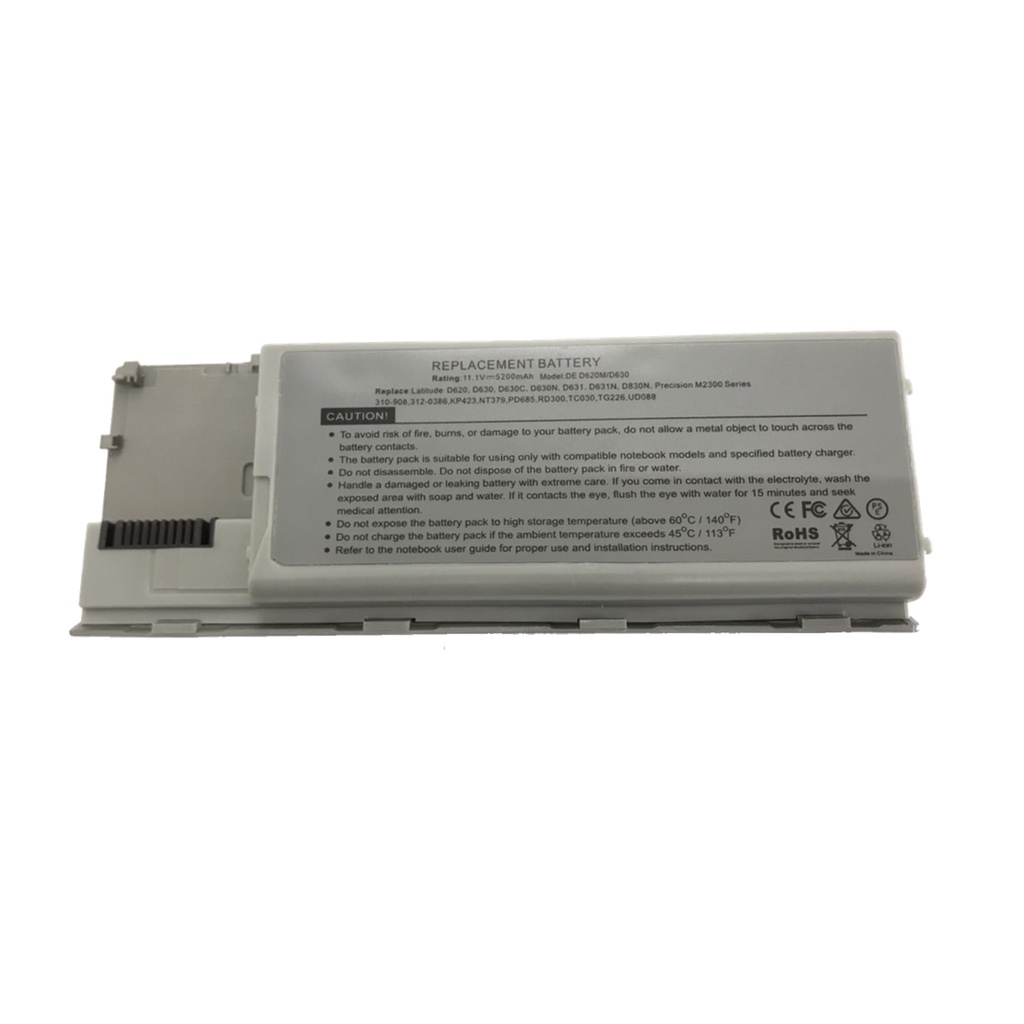 รับประกัน 2 ปี BATTERY DELL D620 แบตเตอรี่ เดล D630 D630C D630N D631 ...