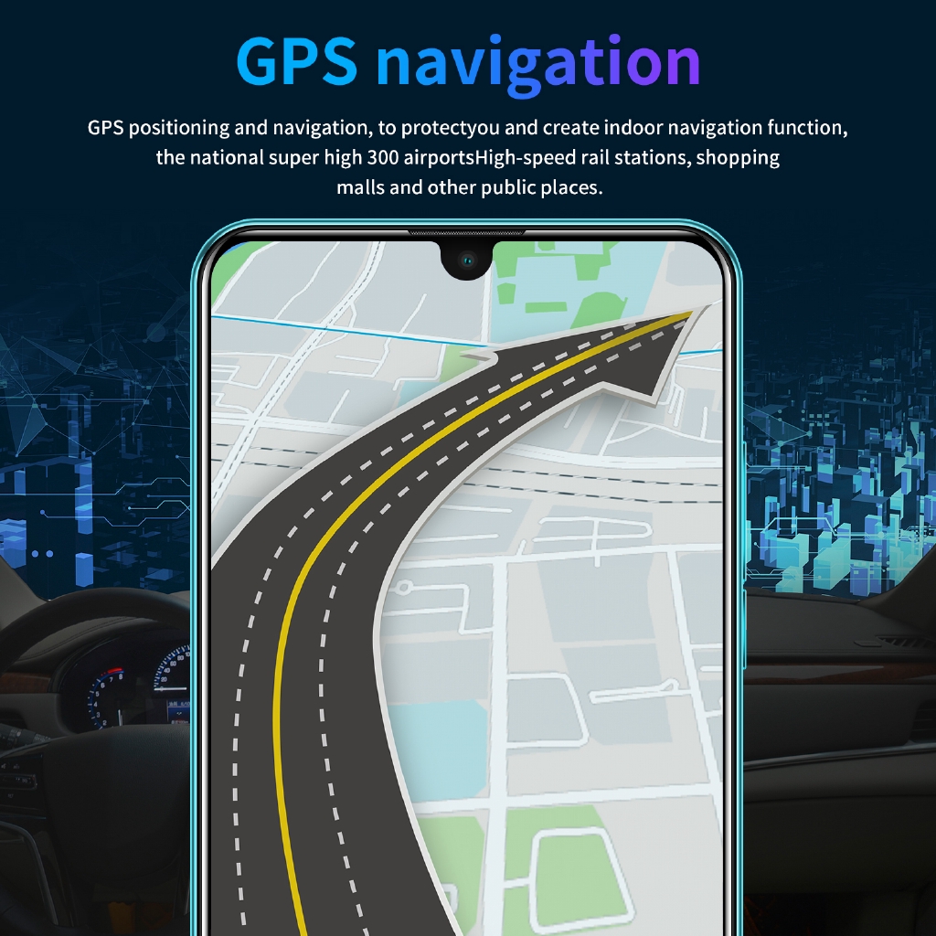 สปอตความเร็ว P36 Pro Android 9.1 โทรศัพท์มือถือ 6.3 เต็มหน้าจอ 6GB RAM ...