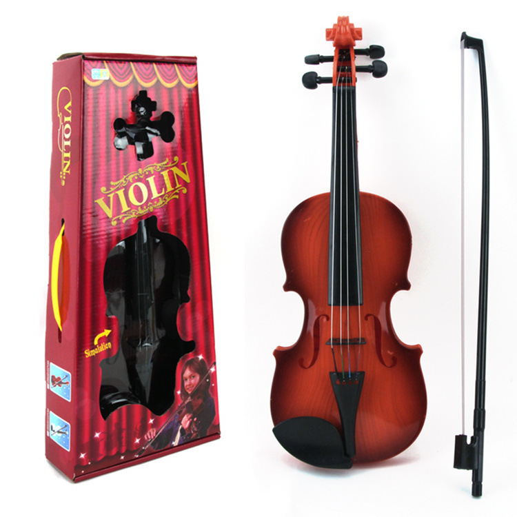 Child Simulation Violin Toy Electric Musical Instrument With Music Demo ...
