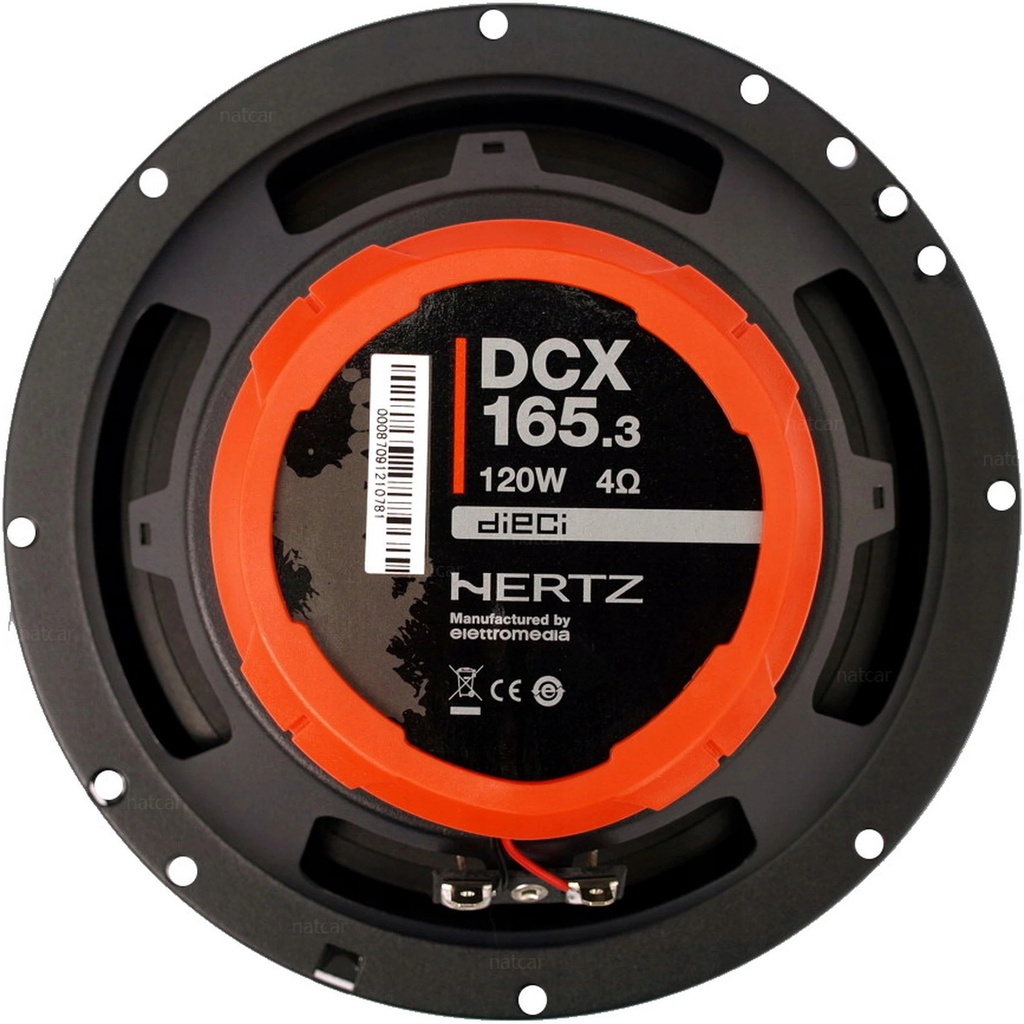 Hertz DCX 165.3 ลำโพงรถยนต์ ขนาด 6.5 นิ้ว (แบบแกนร่วม เสียง2ทาง ...