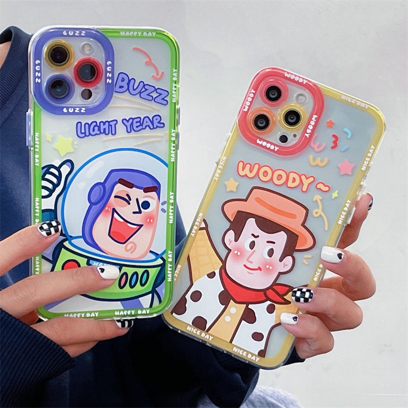 เคสโทรศัพท์มือถือนิ่ม ป้องกันเลนส์ ลายปีบัซซ์ สําหรับ Realme 9 8 Pro 5G 4G 8i 7i C17 5 5S 5i 6i ...
