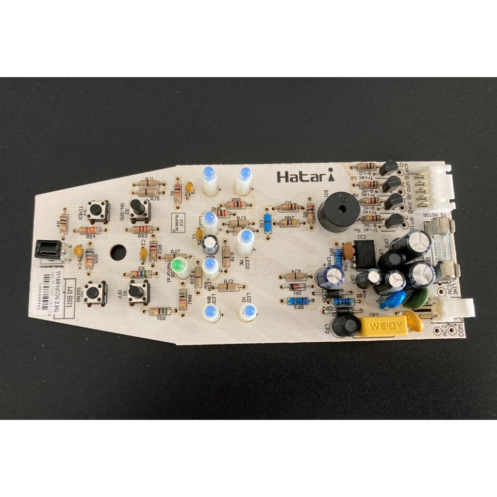 HATARI (อะไหล่แท้) PCB แผงวงจรพัดลมขนาด 18 นิ้ว ติดผนัง รุ่น W18R1 ...