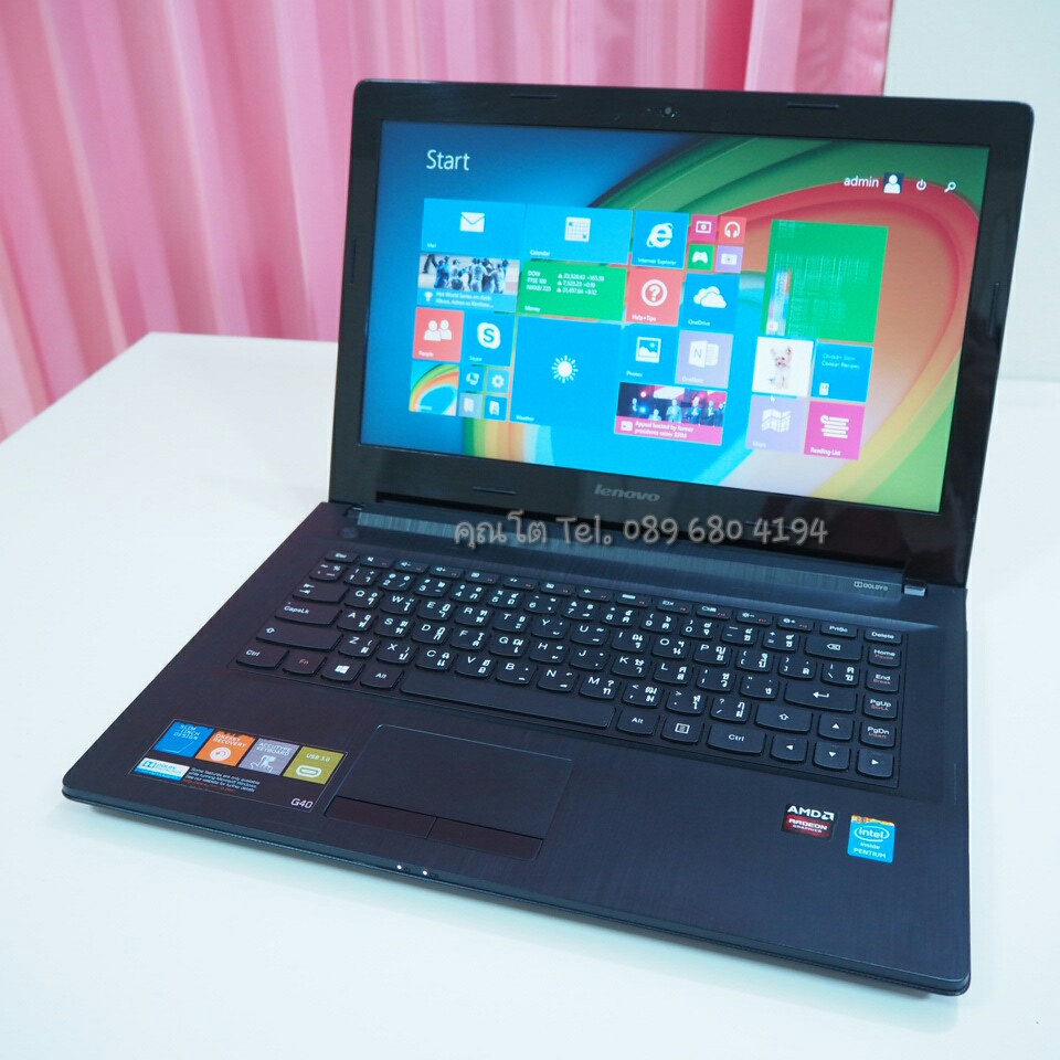 Lenovo G40-70 เครื่องบางสวย (การ์ดจอ Radeon 2GB) | Shopee Thailand