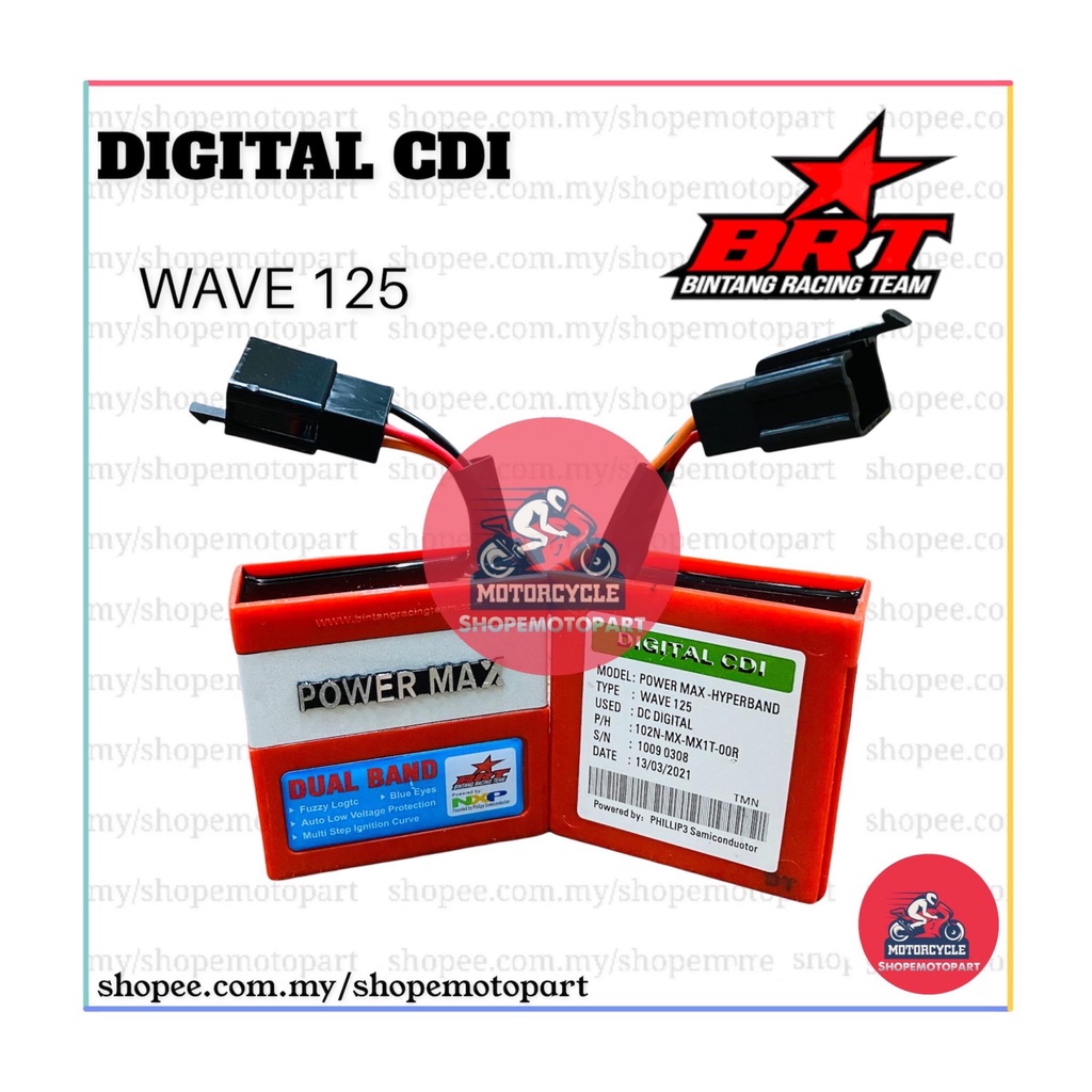 Honda Cdi racing Wave 125 Wave125 BRT Power Max Uma arata tokahi cms ...
