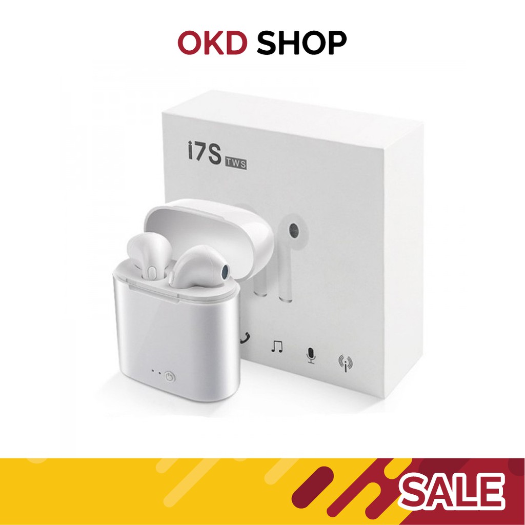หูฟัง i7S TWS รุ่นสองหู ซ้ายและขวา HBQ-i7S TWS หูฟังไร้สาย แบบ 2 ข้าง ...