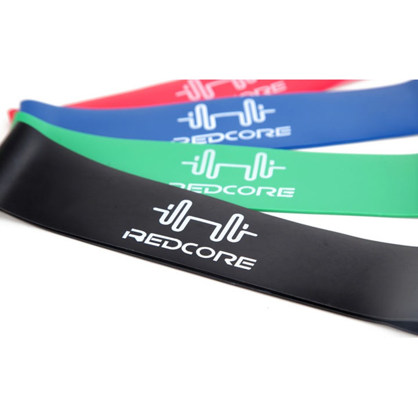 4 Pcs Elastic Resistance Loop Bands Exercise Yoga Fitness Gym Training ...