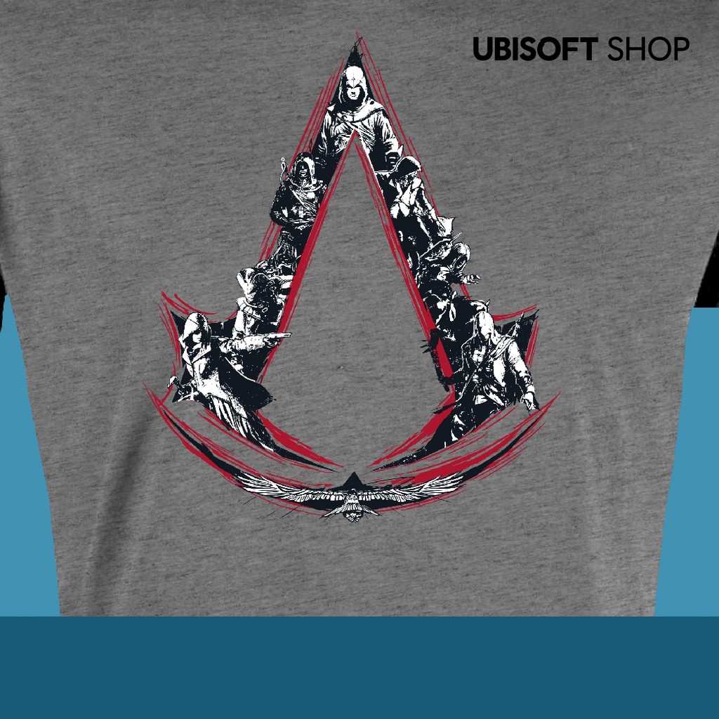 Ubisoft ASSASSINS CREED APPAREL T-SHIRT CONSUMER SHOW 2019 (Grey ...