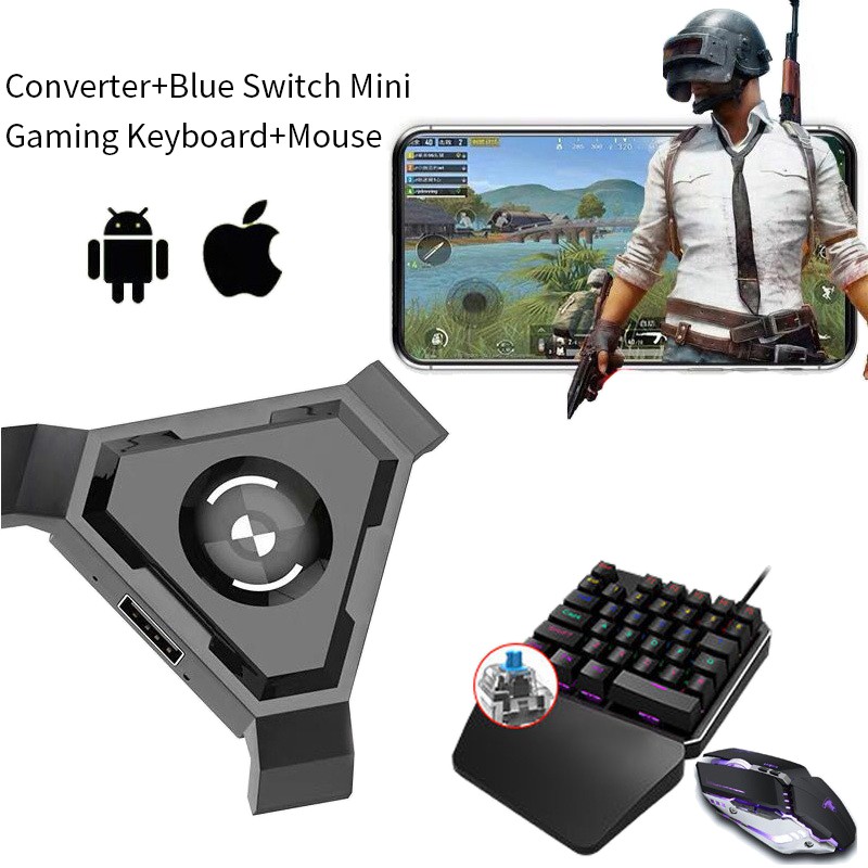 Ready Stock Gaming Keyboard Mouse Converter Smart Shop PUBG Mobile ...