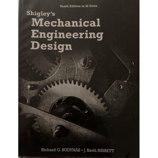 Mechanical Engineering Design Shigley มือสอง สภาพใหม่มาก | Shopee Thailand