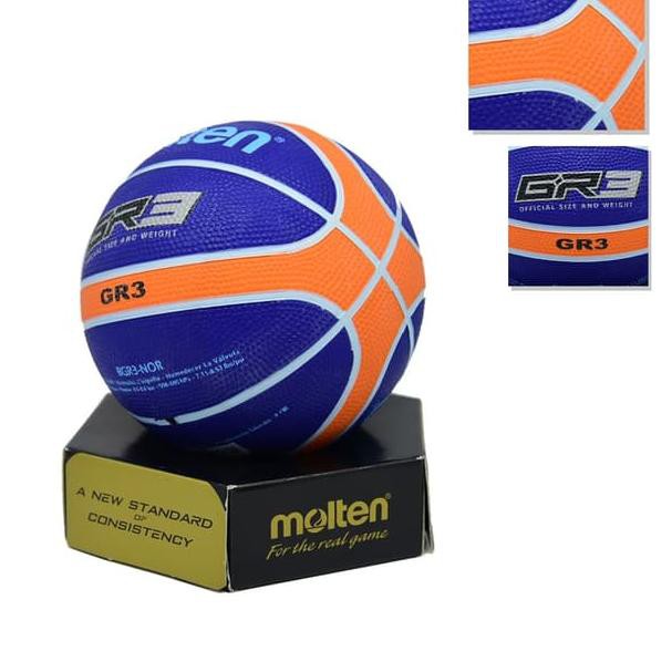 ลูกบาสเก็ตบอล Molten Gr3 สีฟ้า (กลางแจ้ง) - malapv_collect.th - ThaiPick