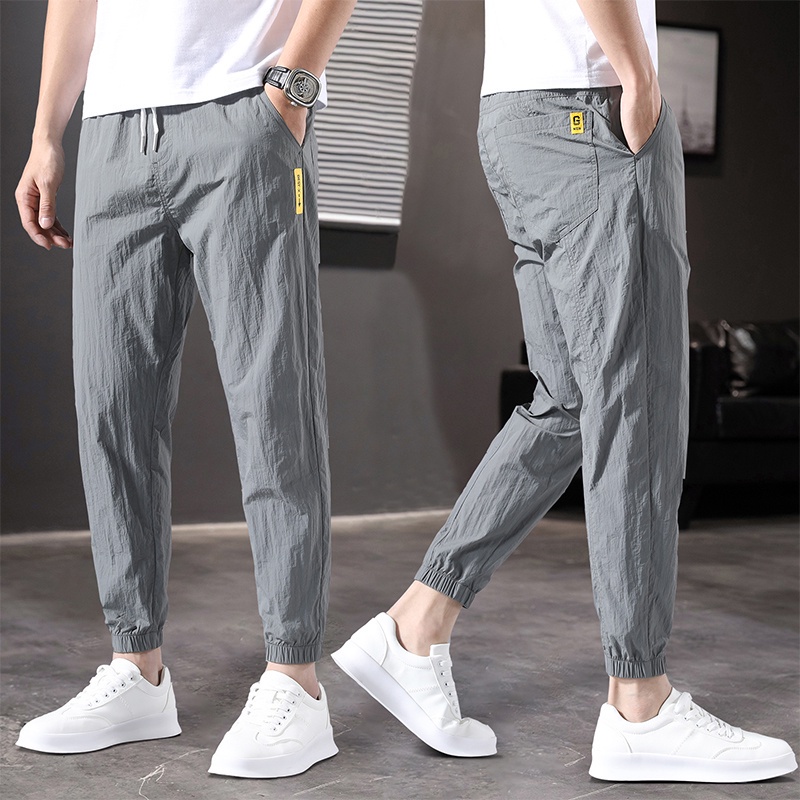 New2022 Spring Casual Pants Men Streetwear Cotton Joggers Men Harajuku