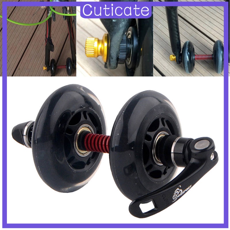 Cuticate อุปกรณ์เมาท์ล้อยึดล้อรถจักรยาน Ez สําหรับ Transport Fold Bike ...