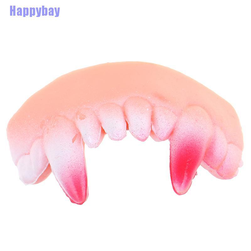 ( Happybay ) 10pcs Funny Goofy Fake Vampire Denture Teeth Halloween ...