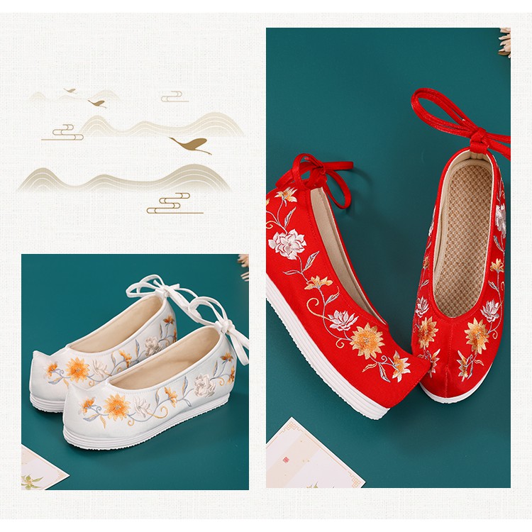 Lan Yue Sheng Original Ming รองเท้าผ้าใบลําลอง - yoyoco06s.th - ThaiPick