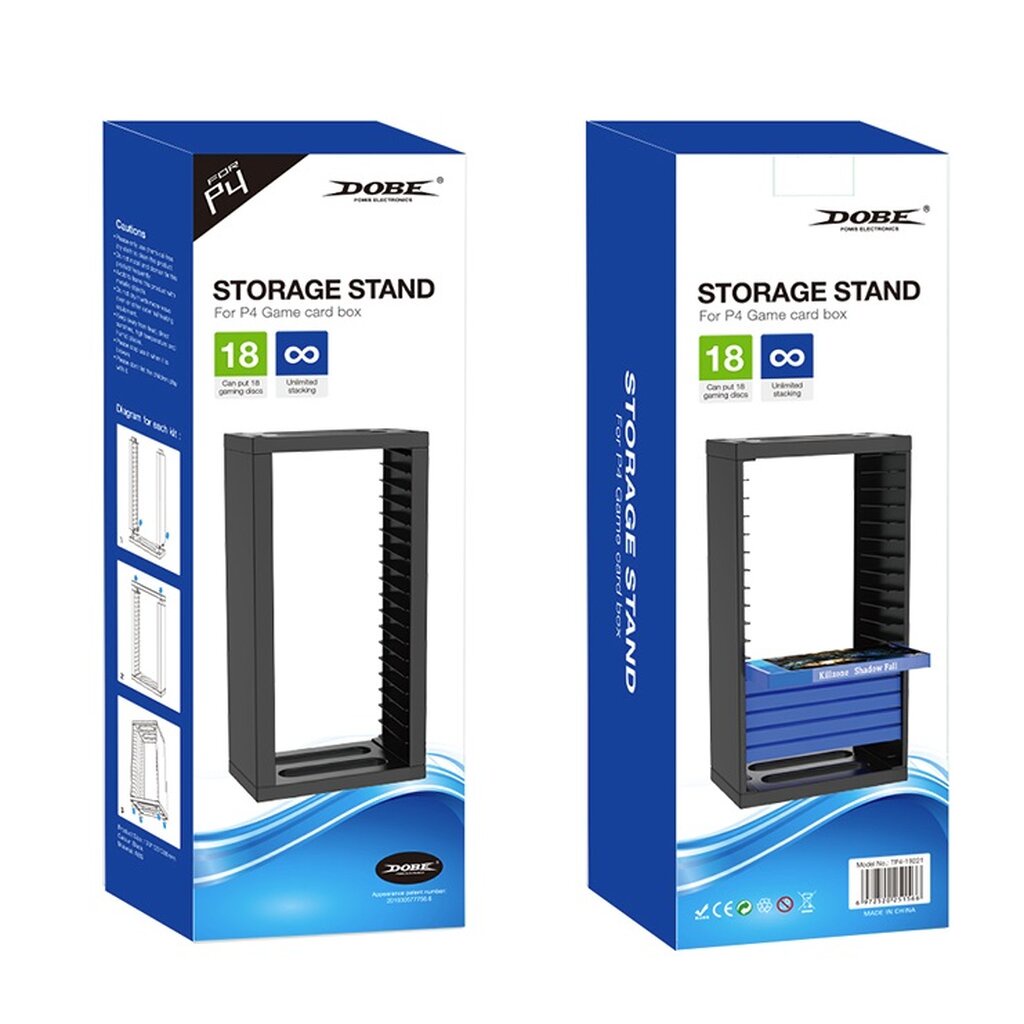 DOBE Storage Stand ชั้นวางแผ่นเกม PS4 PS5 Switch XboxOne - chalarmshop ...